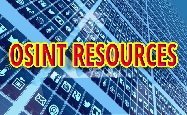 OSINT Resources - NobleNerds.org